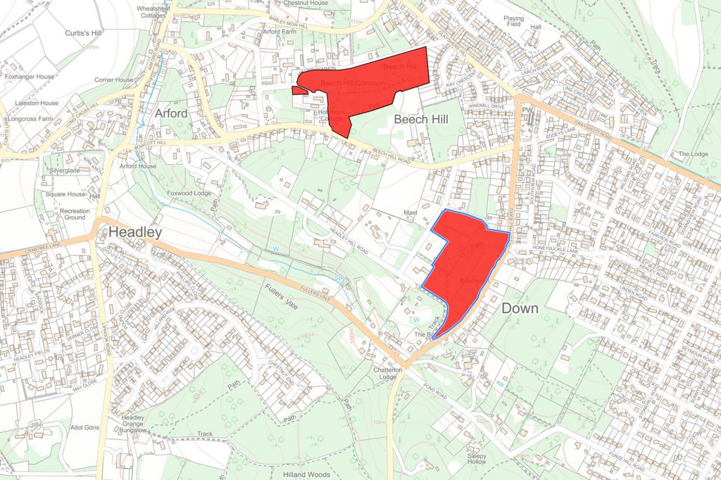 Arford Common & Headley Hill Woods - Headley Parish Council